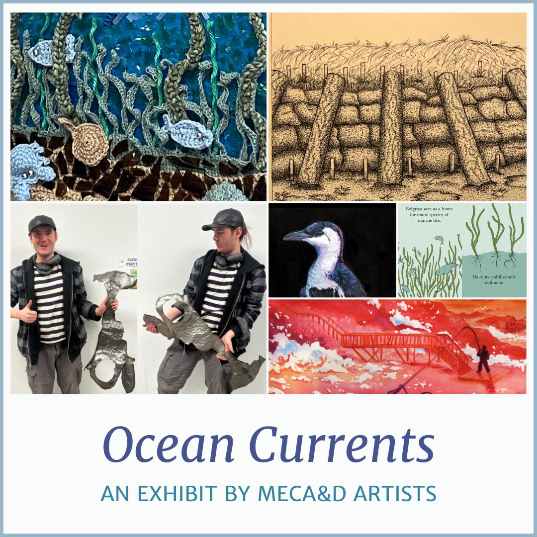 Ocean Currents Exhibit: MECA&D Student Artwork • Friends of Casco Bay